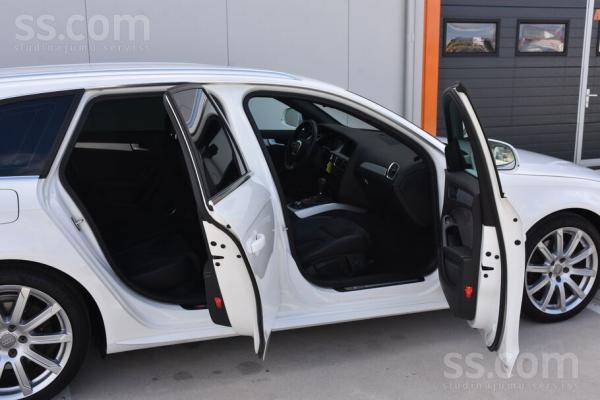 White Audi A4 2008 in Riga, with an engine capacity of 2.00 L and mileage of 290 thousand km for 6990 €, photo 7 on AUTOMOTO.COM.LV