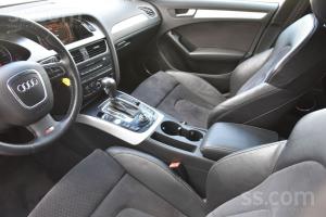 White Audi A4 2008 in Riga, with an engine capacity of 2.00 L and mileage of 290 thousand km for 6990 €, photo 9 on AUTOMOTO.COM.LV