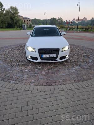 White Audi A4 2008 in Bauska, with an engine capacity of 2.00 L and mileage of 324 thousand km for 4800 €, photo 4 on AUTOMOTO.COM.LV