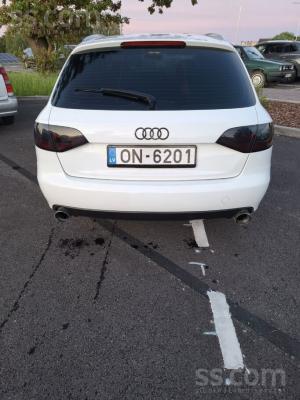 White Audi A4 2008 in Bauska, with an engine capacity of 2.00 L and mileage of 324 thousand km for 4800 €, photo 6 on AUTOMOTO.COM.LV