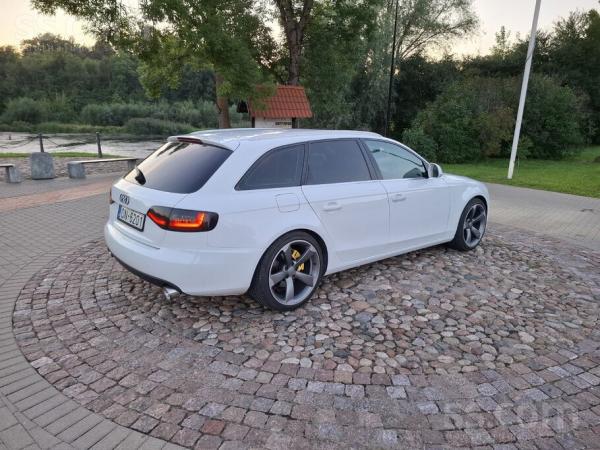 White Audi A4 2008 in Bauska, with an engine capacity of 2.00 L and mileage of 324 thousand km for 4800 €, photo 7 on AUTOMOTO.COM.LV