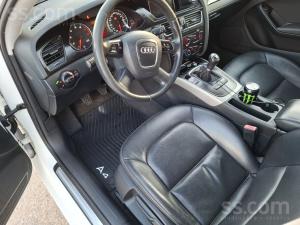 White Audi A4 2008 in Bauska, with an engine capacity of 2.00 L and mileage of 324 thousand km for 4800 €, photo 10 on AUTOMOTO.COM.LV