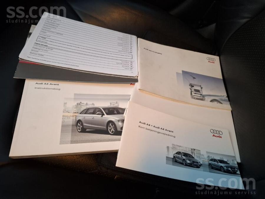 White Audi A4 2008 in Bauska, with an engine capacity of 2.00 L and mileage of 324 thousand km for 4800 €, photo 15 on AUTOMOTO.COM.LV