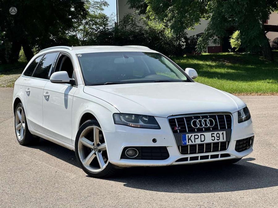 Balts Audi A4 2008 Viļņa, ar dzinēja tilpumu 1.98 L un nobraukumu 300 tūkst. km par 2300 €, foto 3 vietnē AUTOMOTO.COM.LV