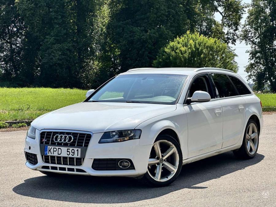 Balts Audi A4 2008 Viļņa, ar dzinēja tilpumu 1.98 L un nobraukumu 300 tūkst. km par 2300 €, foto 5 vietnē AUTOMOTO.COM.LV