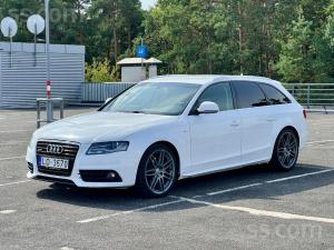 White Audi A4 2008 in Riga, with an engine capacity of 3.00 L and mileage of 464 thousand km for 6000 €, photo  on AUTOMOTO.COM.LV