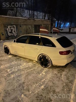 White Audi A4 2008 in Riga, with an engine capacity of 2.00 L and mileage of 235 thousand km for 6200 €, photo 3 on AUTOMOTO.COM.LV