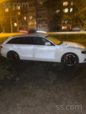 White Audi A4 2008 in Riga, with an engine capacity of 2.00 L and mileage of 235 thousand km for 6200 €, photo 4 on AUTOMOTO.COM.LV