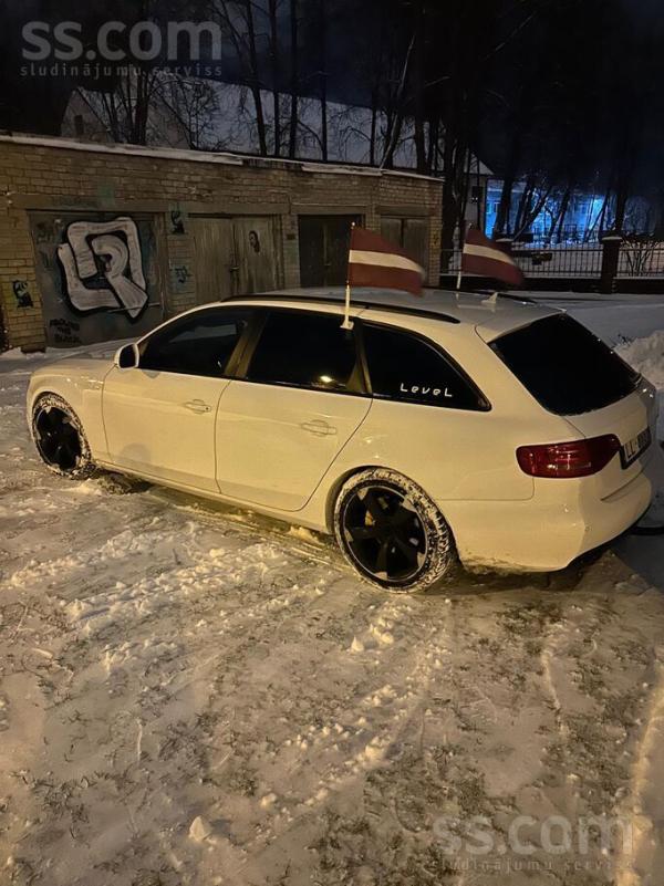 White Audi A4 2008 in Riga, with an engine capacity of 2.00 L and mileage of 235 thousand km for 5900 €, photo 3 on AUTOMOTO.COM.LV