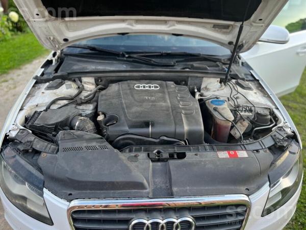 Balts Audi A4 2009 Jelgava, ar dzinēja tilpumu 2.00 L un nobraukumu 367 tūkst. km par 4750 €, foto 8 vietnē AUTOMOTO.COM.LV