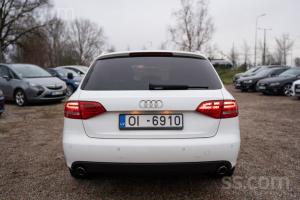 White Audi A4 2009 in Liepaja, with an engine capacity of 3.00 L and mileage of 305 thousand km for 6800 €, photo 6 on AUTOMOTO.COM.LV