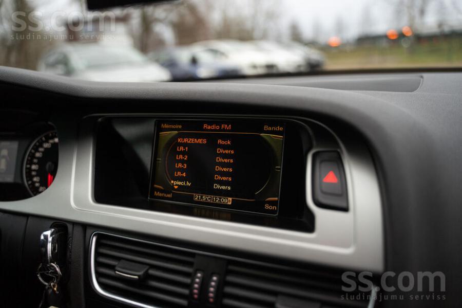 White Audi A4 2009 in Liepaja, with an engine capacity of 3.00 L and mileage of 305 thousand km for 6800 €, photo 17 on AUTOMOTO.COM.LV