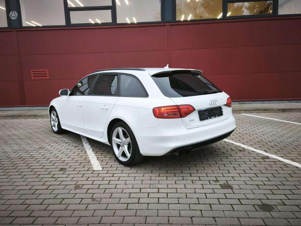 White Audi A4 2009 in Kaunas, with an engine capacity of 1.98 L and mileage of 134 thousand km for 5450 €, photo 9 on AUTOMOTO.COM.LV