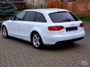 White Audi A4 2009 in Vilnius, with an engine capacity of 1.80 L and mileage of 238 thousand km for 4350 €, photo 5 on AUTOMOTO.COM.LV