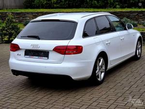 White Audi A4 2009 in Vilnius, with an engine capacity of 1.80 L and mileage of 238 thousand km for 4350 €, photo 8 on AUTOMOTO.COM.LV