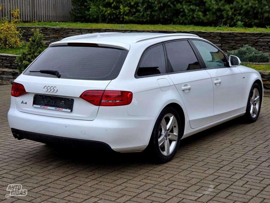 White Audi A4 2009 in Vilnius, with an engine capacity of 1.80 L and mileage of 238 thousand km for 4350 €, photo 9 on AUTOMOTO.COM.LV