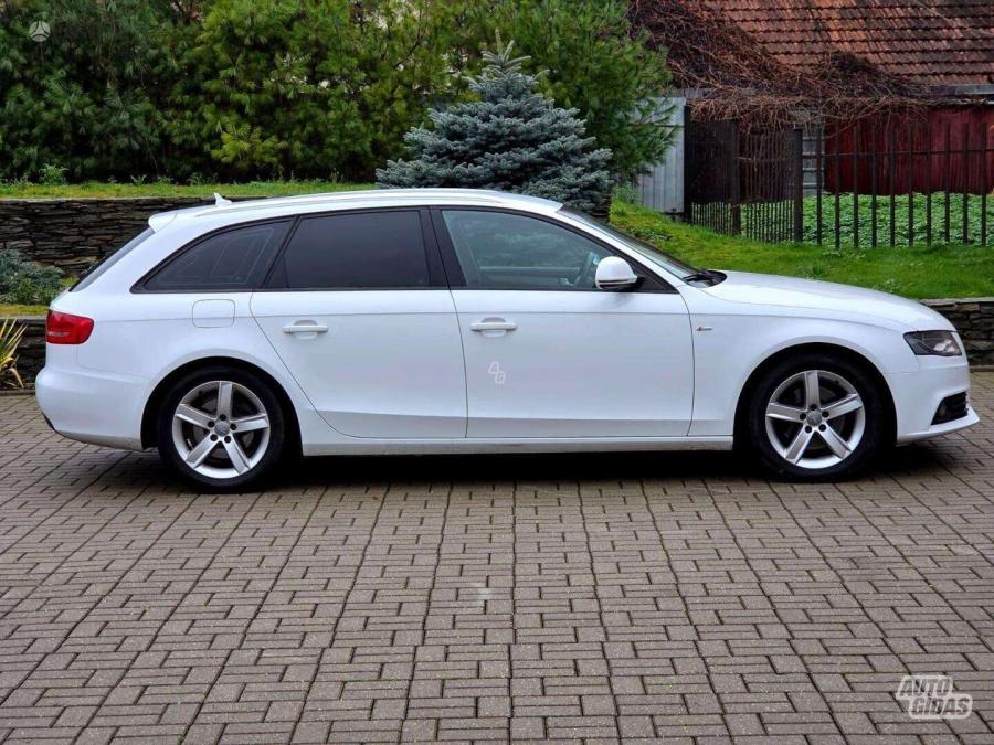 White Audi A4 2009 in Vilnius, with an engine capacity of 1.80 L and mileage of 238 thousand km for 4350 €, photo 10 on AUTOMOTO.COM.LV