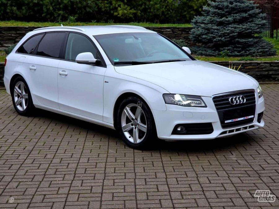 White Audi A4 2009 in Vilnius, with an engine capacity of 1.80 L and mileage of 238 thousand km for 4350 €, photo 11 on AUTOMOTO.COM.LV