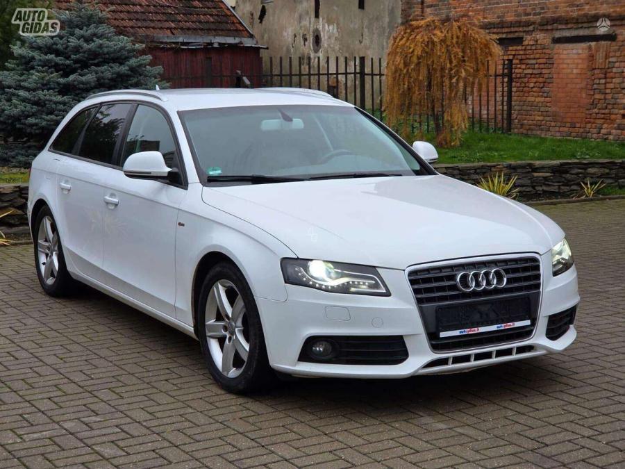 White Audi A4 2009 in Vilnius, with an engine capacity of 1.80 L and mileage of 238 thousand km for 4350 €, photo 13 on AUTOMOTO.COM.LV