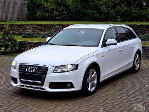 White Audi A4 2009 in Vilnius, with an engine capacity of 1.80 L and mileage of 238 thousand km for 4350 €, photo 14 on AUTOMOTO.COM.LV