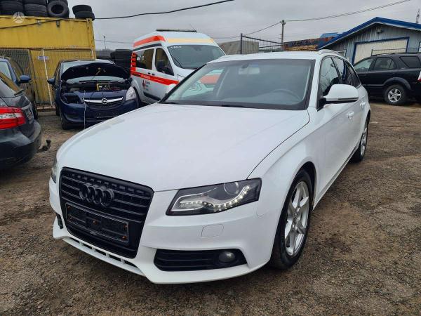 Balts Audi A4 2009 Kauņa, ar dzinēja tilpumu 1.97 L un nobraukumu 278 tūkst. km par 4800 €, foto 1 vietnē AUTOMOTO.COM.LV
