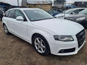 White Audi A4 2009 in Kaunas, with an engine capacity of 1.97 L and mileage of 278 thousand km for 4800 €, photo 3 on AUTOMOTO.COM.LV
