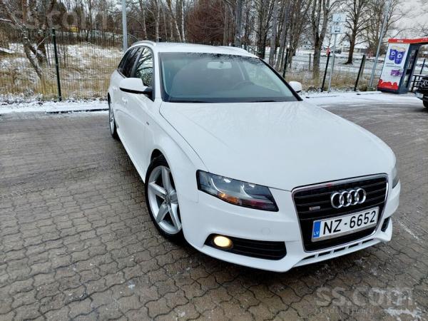 Balts Audi A4 2009 Talsi, ar dzinēja tilpumu 2.00 L un nobraukumu 271 tūkst. km par 5100 €, foto 5 vietnē AUTOMOTO.COM.LV