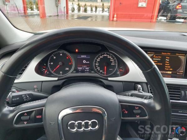 Balts Audi A4 2009 Talsi, ar dzinēja tilpumu 2.00 L un nobraukumu 271 tūkst. km par 5100 €, foto 10 vietnē AUTOMOTO.COM.LV