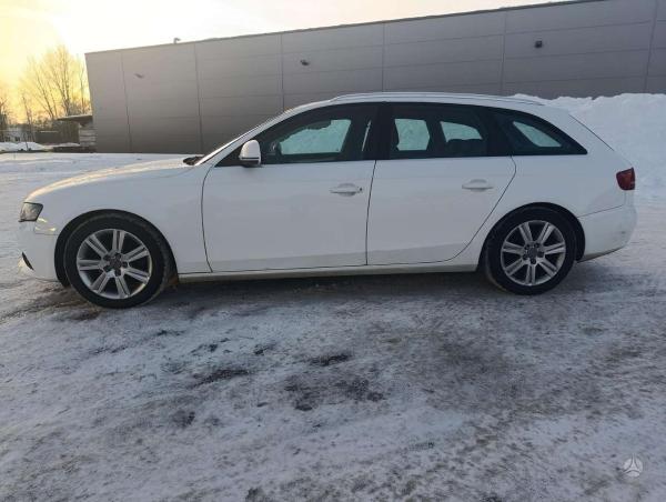 White Audi A4 2009 in Rokiskis, with an engine capacity of 1.97 L and mileage of 350 thousand km for 3200 €, photo 2 on AUTOMOTO.COM.LV
