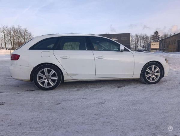White Audi A4 2009 in Rokiskis, with an engine capacity of 1.97 L and mileage of 350 thousand km for 3200 €, photo 6 on AUTOMOTO.COM.LV