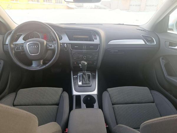 White Audi A4 2009 in Rokiskis, with an engine capacity of 1.97 L and mileage of 350 thousand km for 3200 €, photo 10 on AUTOMOTO.COM.LV