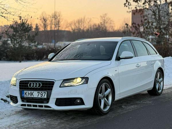 Balts Audi A4 2009 Kauņa, ar dzinēja tilpumu 1.97 L un nobraukumu 288 tūkst. km par 5000 €, foto 1 vietnē AUTOMOTO.COM.LV