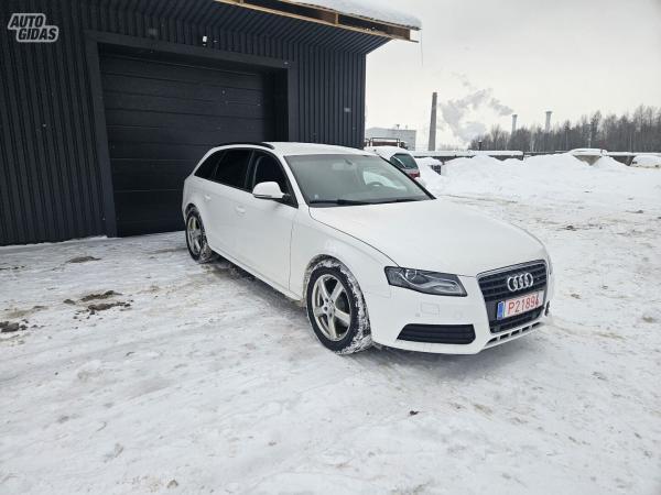 White Audi A4 2009 in Visaginas, with an engine capacity of 2.00 L and mileage of 357 thousand km for 4200 €, photo 4 on AUTOMOTO.COM.LV