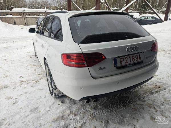 White Audi A4 2009 in Visaginas, with an engine capacity of 2.00 L and mileage of 357 thousand km for 4200 €, photo 7 on AUTOMOTO.COM.LV