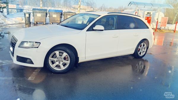 White Audi A4 2009 in Siauliai, with an engine capacity of 2.00 L and mileage of 308 thousand km for 3900 €, photo 2 on AUTOMOTO.COM.LV