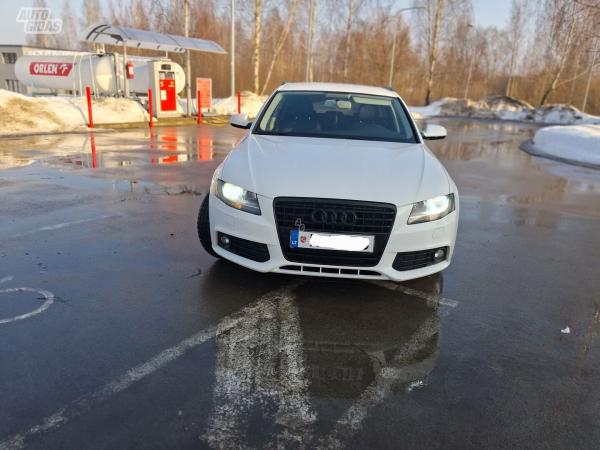 White Audi A4 2009 in Siauliai, with an engine capacity of 2.00 L and mileage of 308 thousand km for 3900 €, photo 3 on AUTOMOTO.COM.LV