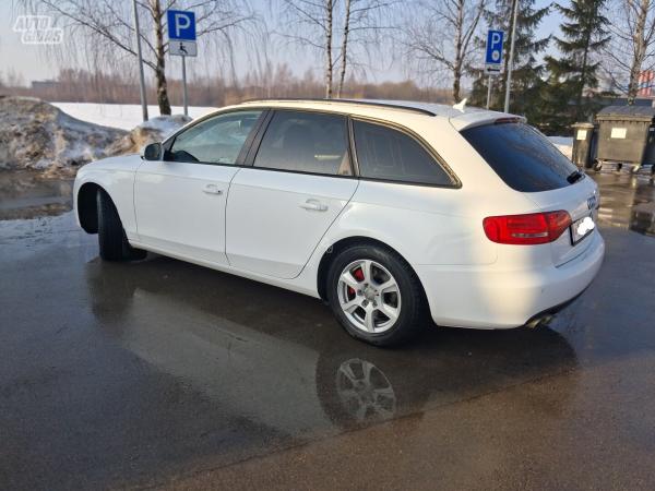 White Audi A4 2009 in Siauliai, with an engine capacity of 2.00 L and mileage of 308 thousand km for 3900 €, photo 5 on AUTOMOTO.COM.LV