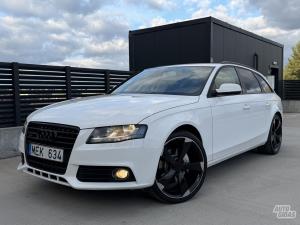 White Audi A4 2009 in Vilnius, with an engine capacity of 3.00 L and mileage of 311 thousand km for 4350 €, photo 4 on AUTOMOTO.COM.LV