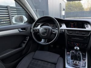 White Audi A4 2009 in Vilnius, with an engine capacity of 3.00 L and mileage of 311 thousand km for 4350 €, photo 13 on AUTOMOTO.COM.LV