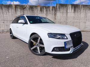 White Audi A4 2009 in Vilnius, with an engine capacity of 2.00 L and mileage of 390 thousand km for 5200 €, photo  on AUTOMOTO.COM.LV
