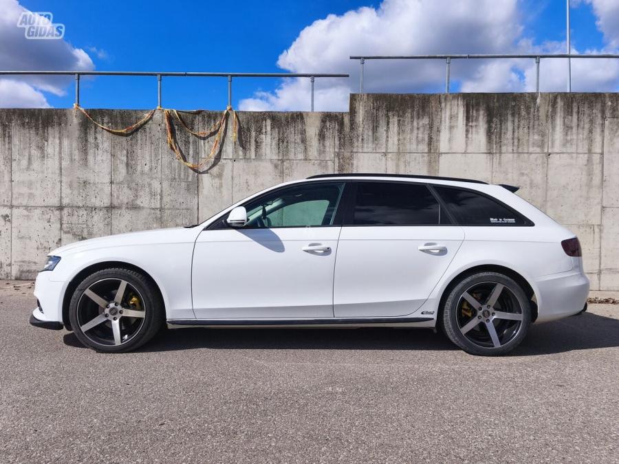 White Audi A4 2009 in Vilnius, with an engine capacity of 2.00 L and mileage of 390 thousand km for 5200 €, photo 7 on AUTOMOTO.COM.LV
