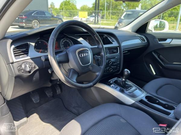 White Audi A4 2009 in Taurage, with an engine capacity of 2.00 L and mileage of 260 thousand km for 5700 €, photo 9 on AUTOMOTO.COM.LV