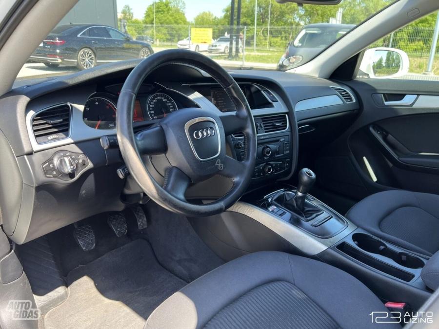 Balts Audi A4 2009 Tauragė, ar dzinēja tilpumu 2.00 L un nobraukumu 260 tūkst. km par 5700 €, foto 10 vietnē AUTOMOTO.COM.LV