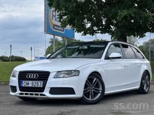 White Audi A4 2009 in Jekabpils, with an engine capacity of 2.00 L and mileage of 246 thousand km for 6700 €, photo  on AUTOMOTO.COM.LV