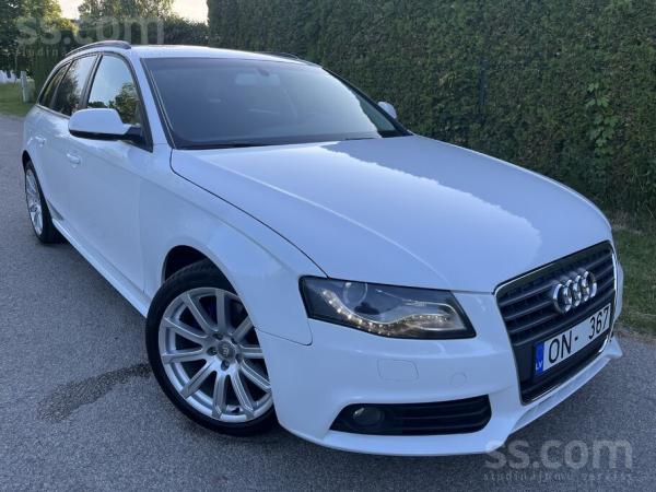 Balts Audi A4 2009 Bauska, ar dzinēja tilpumu 2.00 L un nobraukumu 0 tūkst. km par 5990 €, foto 1 vietnē AUTOMOTO.COM.LV