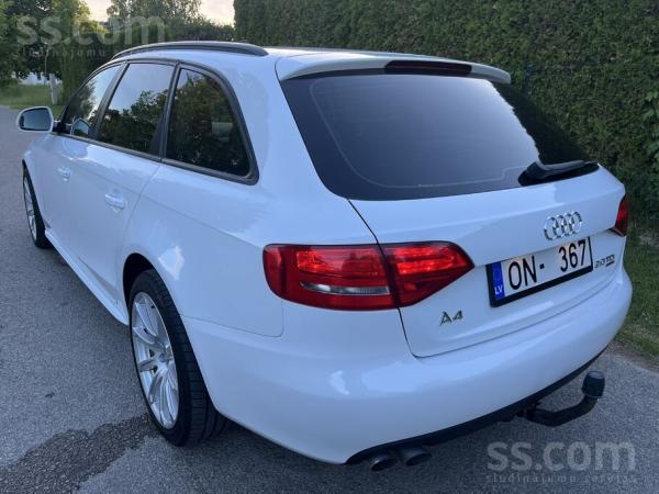 Balts Audi A4 2009 Bauska, ar dzinēja tilpumu 2.00 L un nobraukumu 0 tūkst. km par 5990 €, foto 5 vietnē AUTOMOTO.COM.LV