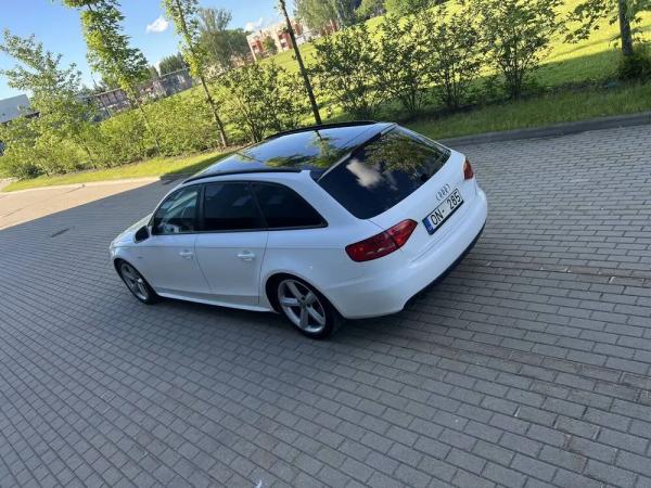 White Audi A4 2009 in Jekabpils, with an engine capacity of 2.00 L and mileage of 246 thousand km for 6700 €, photo 7 on AUTOMOTO.COM.LV