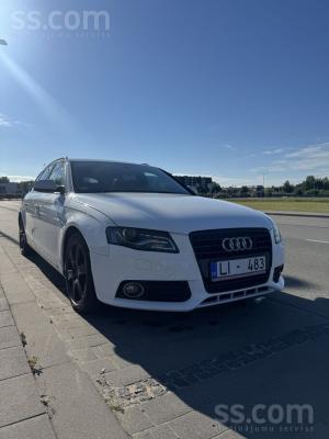 White Audi A4 2009 in Riga, with an engine capacity of 2.70 L and mileage of 311 thousand km for 4700 €, photo  on AUTOMOTO.COM.LV