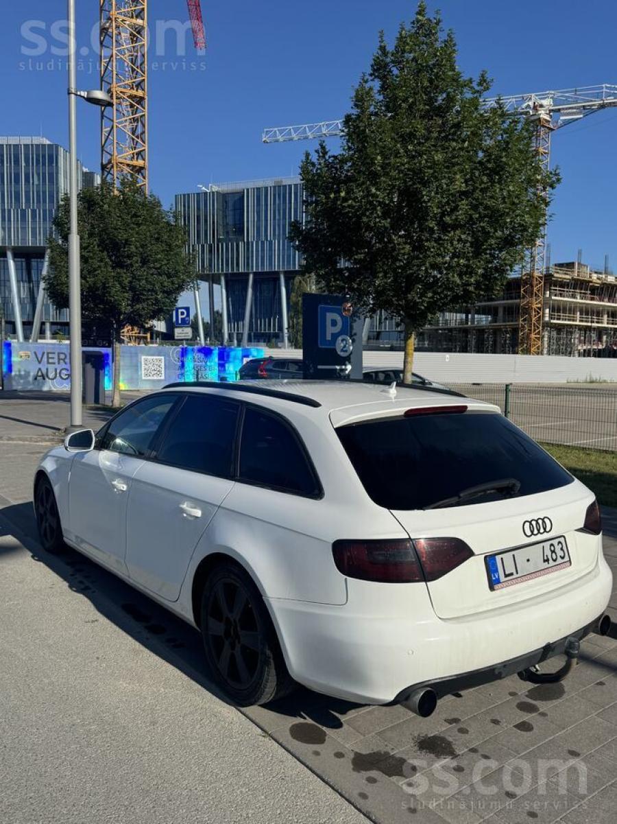 Balts Audi A4 2009 Rīga, ar dzinēja tilpumu 2.70 L un nobraukumu 311 tūkst. km par 4700 €, foto 5 vietnē AUTOMOTO.COM.LV