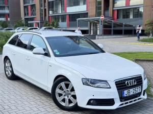White Audi A4 2009 in Riga, with an engine capacity of 2.70 L and mileage of 318 thousand km for 4990 €, photo  on AUTOMOTO.COM.LV